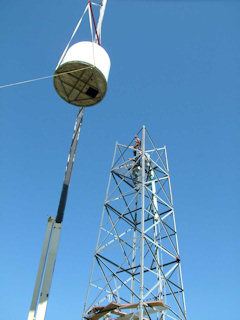 Topeka's Radar Tower at Combat Air Museum